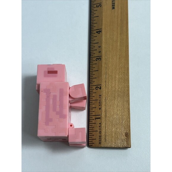 Jazwares | Toys | Jazwares Minecraft Mojang Pink Pig Figure 25 Posable ...